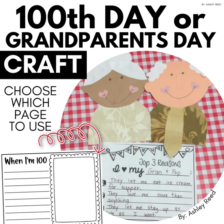 5 FREE 100th Day of School Printables | Just Reed & Play