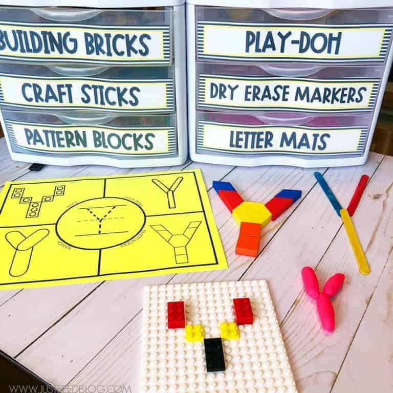Hands On Alphabet Activities for Preschool and Kindergarten - Just Reed ...