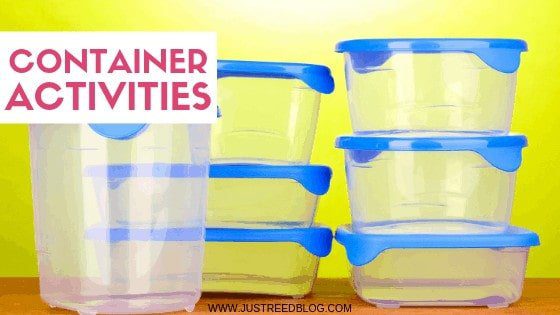 FINE MOTOR CONTAINER ACTIVITIES | Just Reed & Play