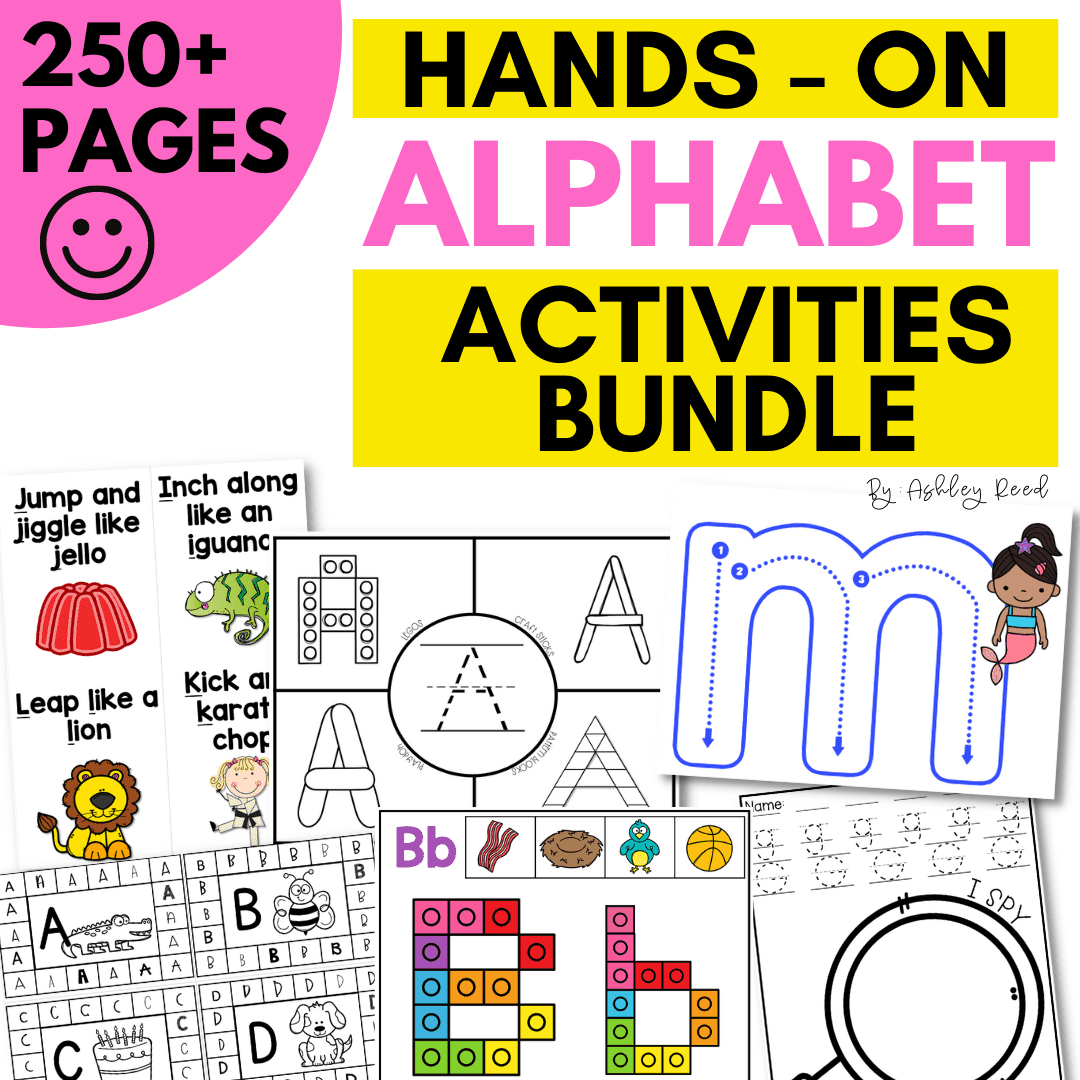 hands on alphabet bundle cover image | Just Reed & Play