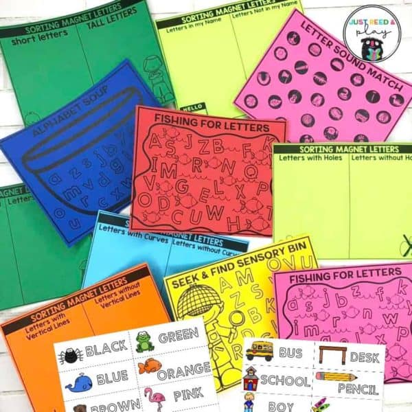 9 of the Best Preschool Alphabet Activities Using Magnetic Letters ...