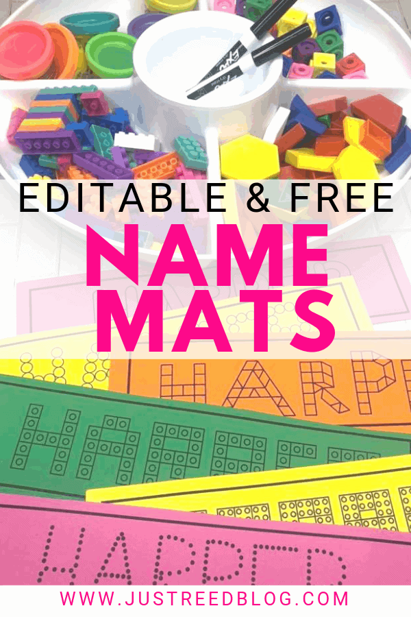 NAME MATS PIN 1 | Just Reed & Play