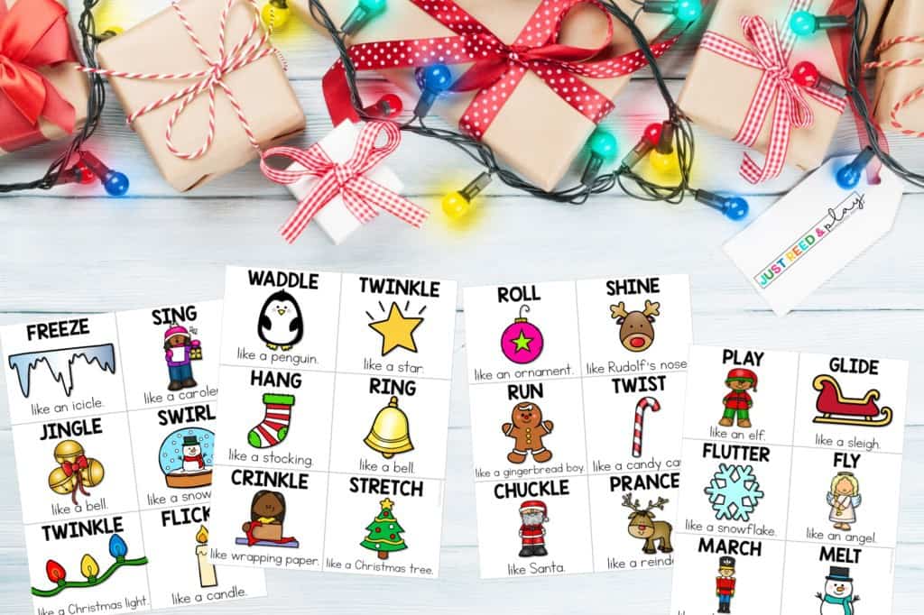 Christmas Brain Breaks to Get the Wiggles Out | Just Reed & Play