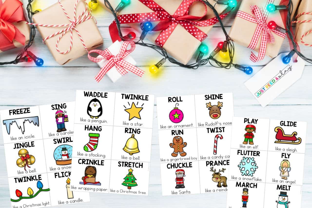 Christmas Brain Breaks to Get the Wiggles Out | Just Reed & Play