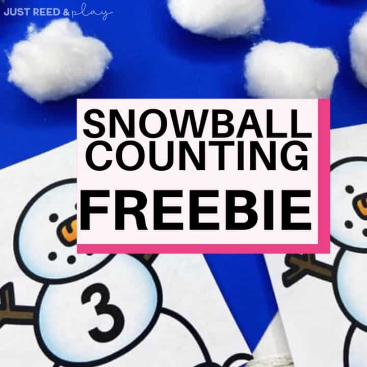 FREE-SNOWBALL-COUNTING-ACTIVITY-FOR-PRESCHOOL-FEATURED-IMAGE | Just ...