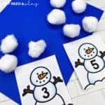 Winter Counting Activity for Preschool | FREE Printable - Just Reed & Play