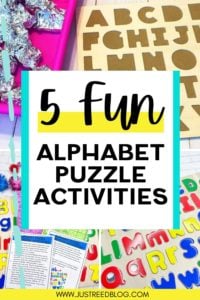 5 Fun Alphabet Puzzle Activities for Preschoolers | Just Reed & Play