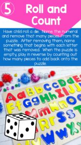 Fun Alphabet Puzzle Activities for Preschoolers - Just Reed & Play