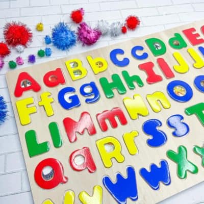 5 Fun Alphabet Puzzle Activities for Preschoolers | Just Reed & Play