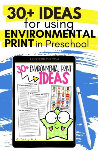 30+ of the Best Environmental Print Activities | Just Reed & Play
