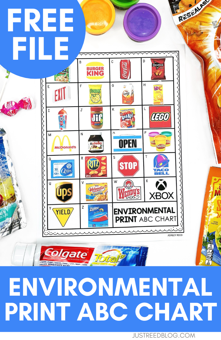 30+ of the Best Environmental Print Activities - Just Reed & Play