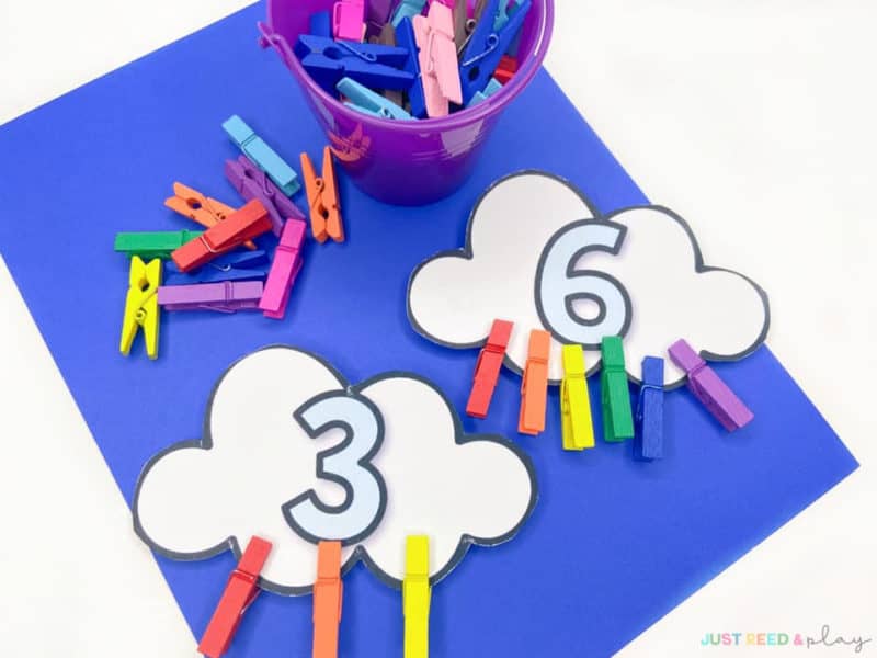 Preschool Rainbow Theme: Math Ideas and Activities - Just Reed & Play