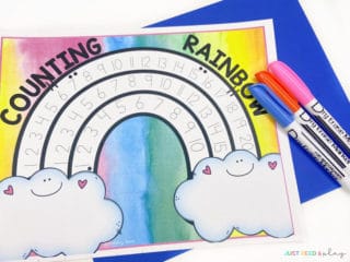 Preschool Rainbow Theme: Math Ideas and Activities - Just Reed & Play