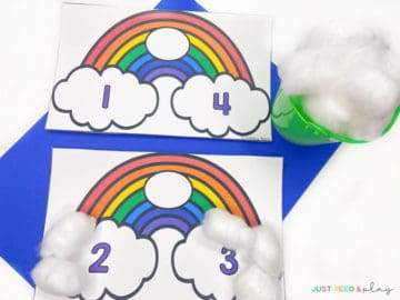 Preschool Rainbow Theme: Math Ideas and Activities - Just Reed & Play