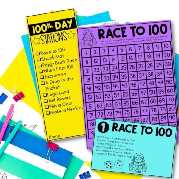 100th Day of School Ideas: Simple and Fun Ways to Celebrate | Just Reed ...