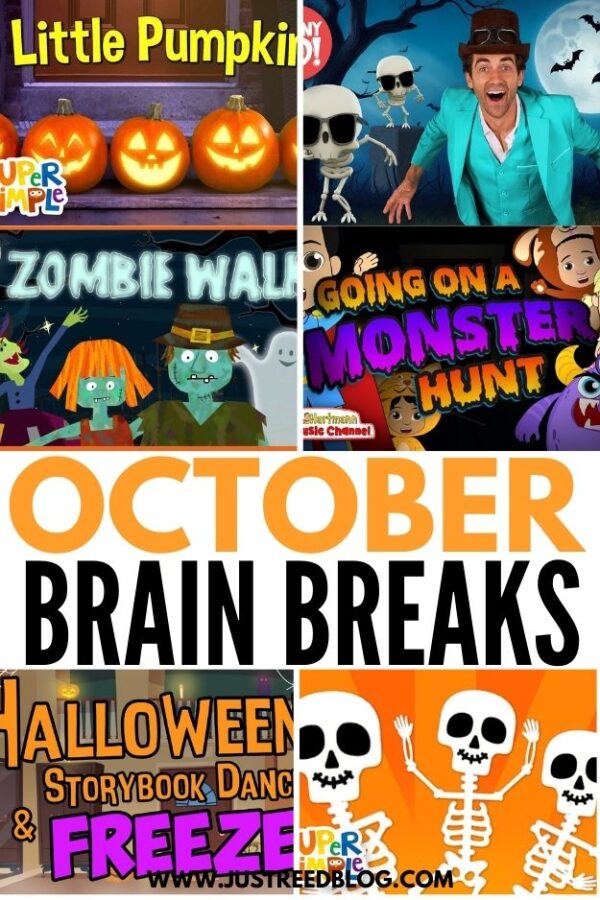 10 Favorite Halloween Brain Breaks for Preschool and Kindergarten ...