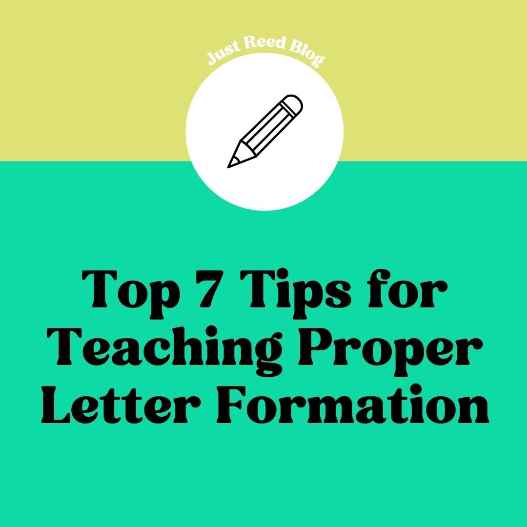 A Preschool Teacher's Top 7 Tips for Teaching Proper Letter Formation ...