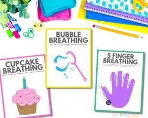 calm down corner breathing exercises - Just Reed & Play