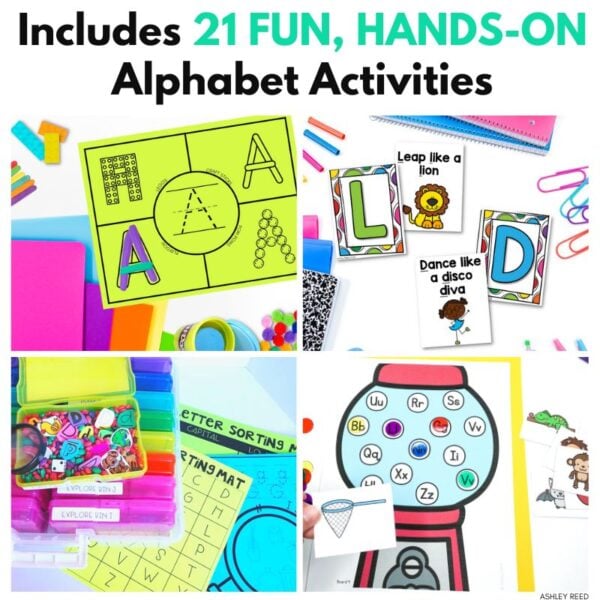 21 Hands-on Alphabet Activities Bundle | Fine Motor Letter Centers and ...