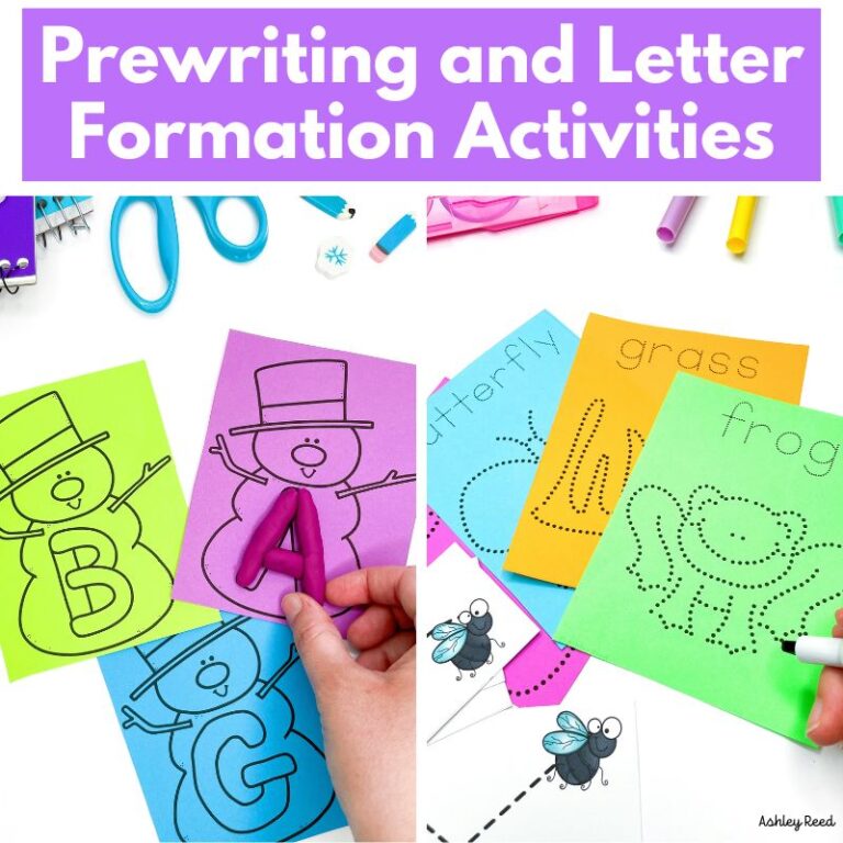 Pre-K, Preschool, and Kindergarten Writing Center Printables and ...