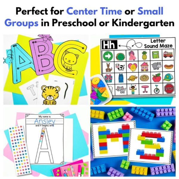 21 Hands-on Alphabet Activities Bundle | Fine Motor Letter Centers and ...