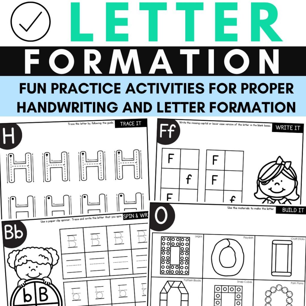 Letter Sound Activities Alphabet Intervention Worksheets and Printables ...