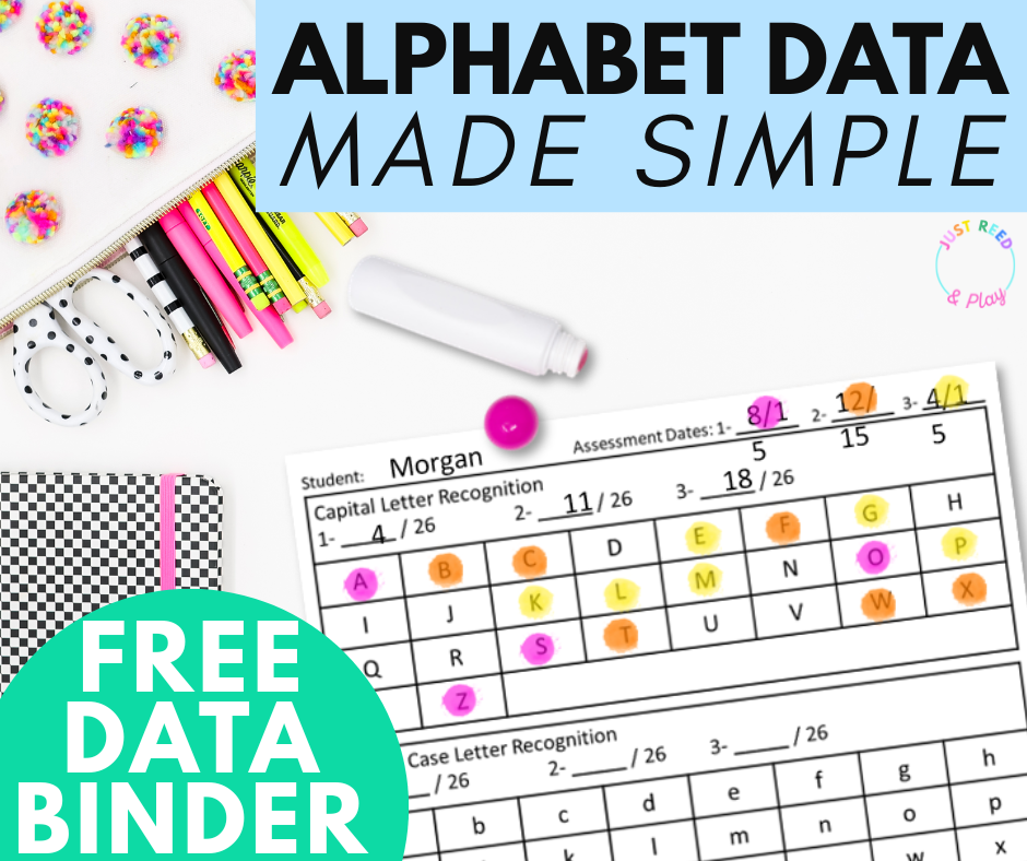 Alphabet Activities - Just Reed & Play