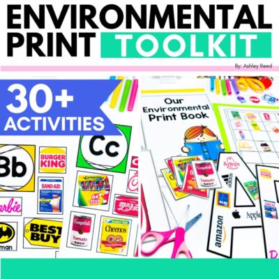 5 Ways Preschool Environmental Print Activities Promote Literacy and ...