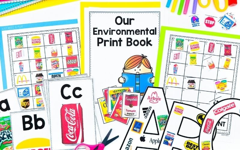 5 Ways Preschool Environmental Print Activities Promote Literacy and ...