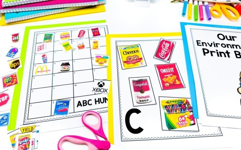 5 Ways Preschool Environmental Print Activities Promote Literacy and ...