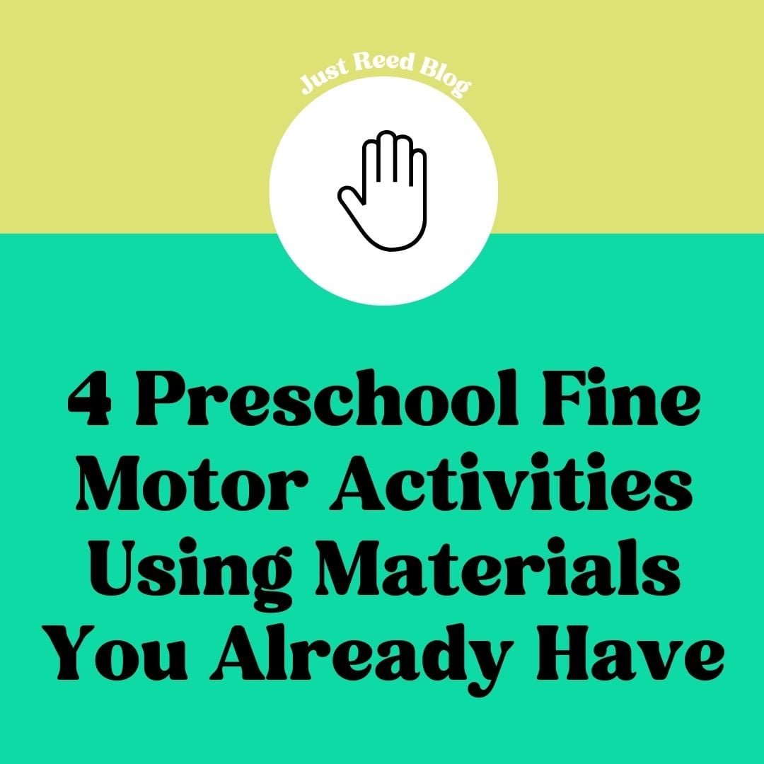 4 Low-Prep Preschool Fine Motor Activities Using Materials You Already ...